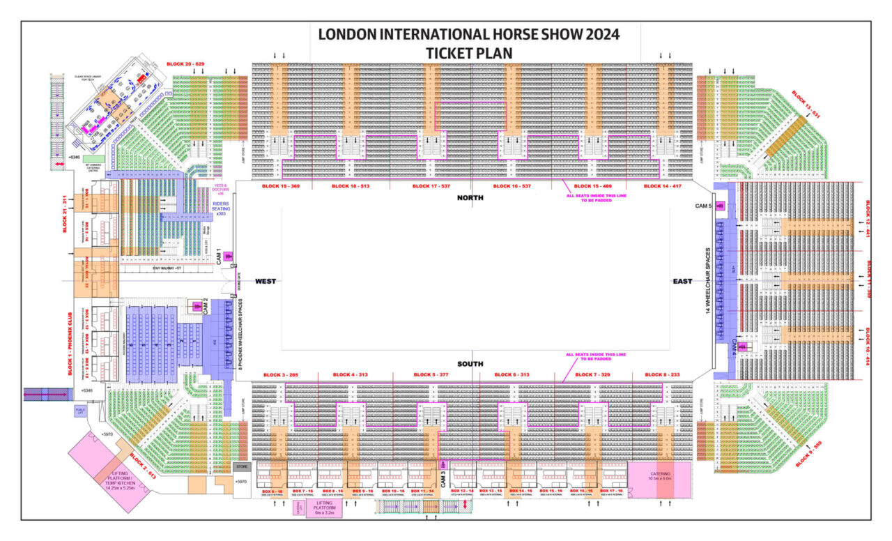Show Plan | Discover London's Premier Horse Show